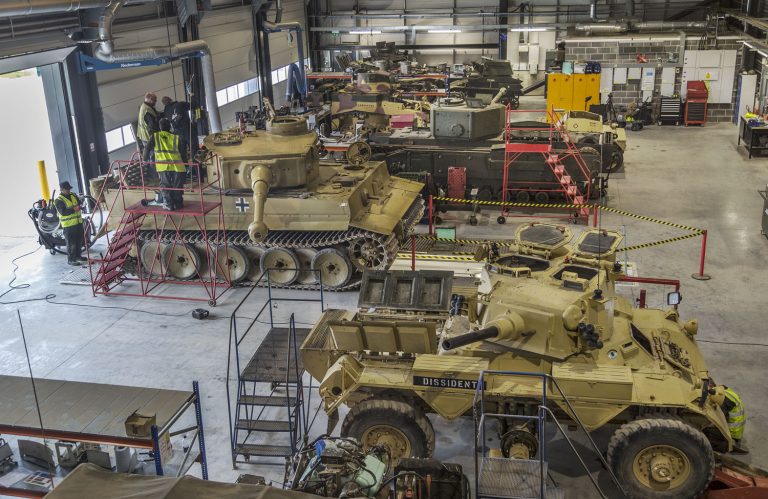 Getting Tiger Ready for Tiger Day - The Tank Museum