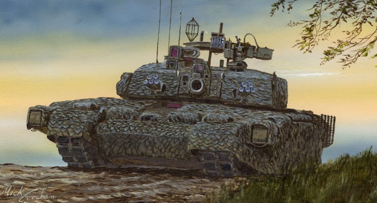 Tank Paintings Released by Tank Veteran - The Tank Museum