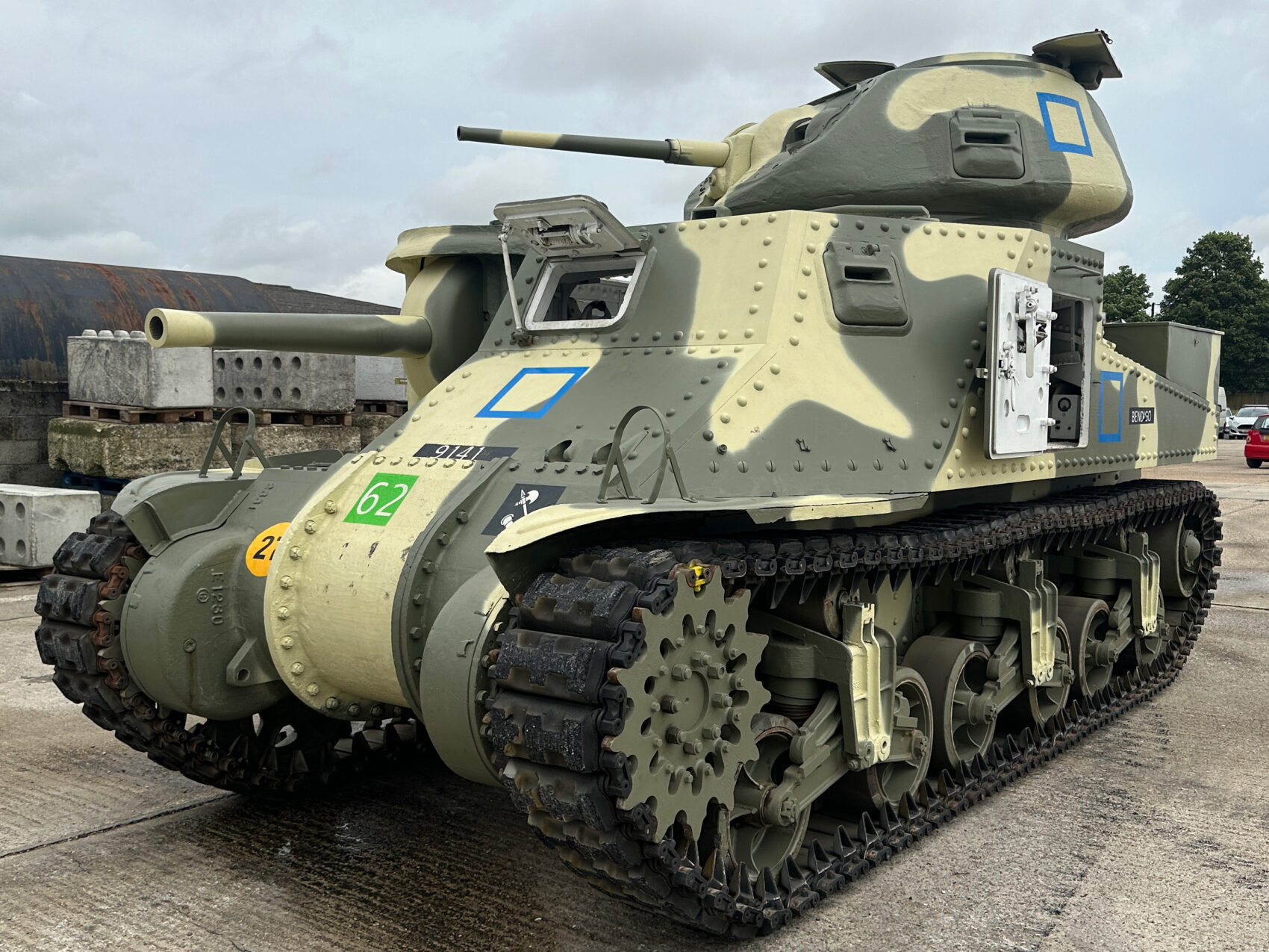 Running Debut of M3 Grant at TANKFEST! - The Tank Museum