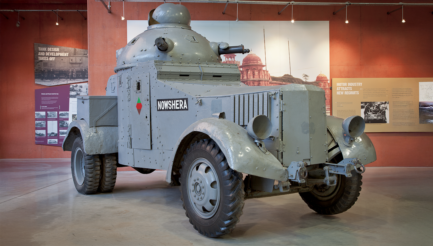 Armoured Car, Crossley Chevrolet (Indian Pattern) - The Tank Museum
