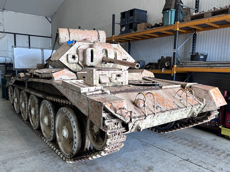 Crusader Tanks Returned to UK - The Tank Museum