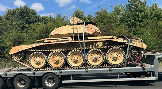 Crusader Tanks Returned to UK - The Tank Museum
